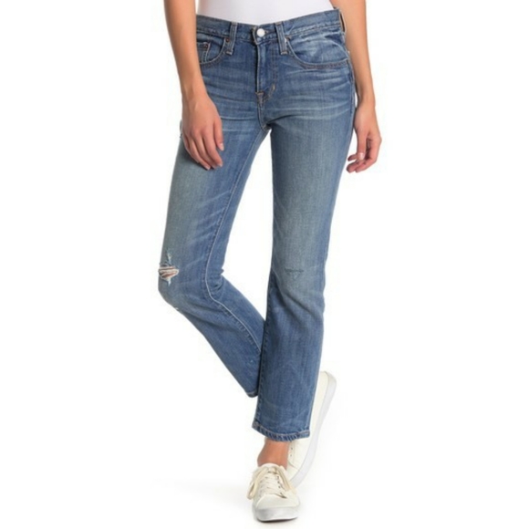 Frye | Jeans | Frye Joni Kick Bootcut Jeanslila Destroy 28 | Poshmark